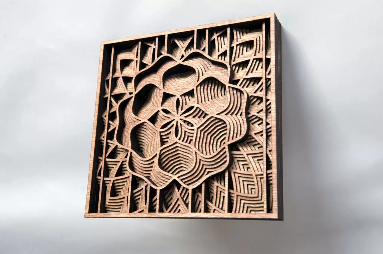 Kunstnik loob suurepäraseid puuskulptuure laserlõikamistehnoloogia abil