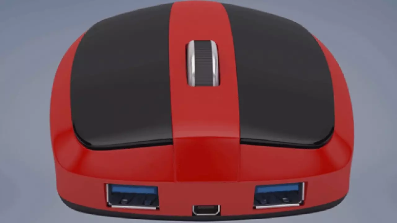 Αυτό το Concept Mouse έχει έναν ολόκληρο υπολογιστή μέσα του