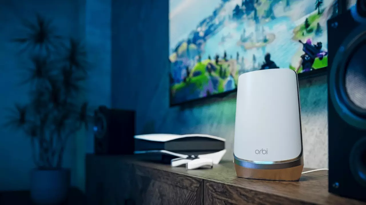 Netgear's Game Booster, Orbi mesh marşrutizatorlaryndan başlar. (Surat: Netgear)