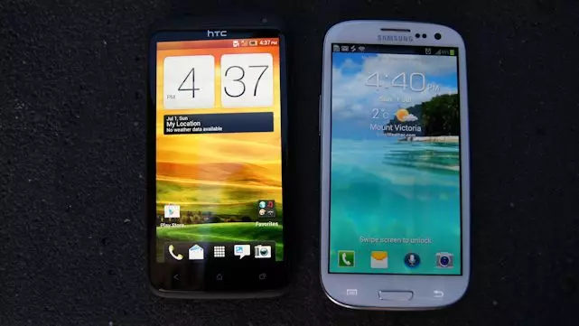 Samsung Galaxy S III Review: One X markeert de plek