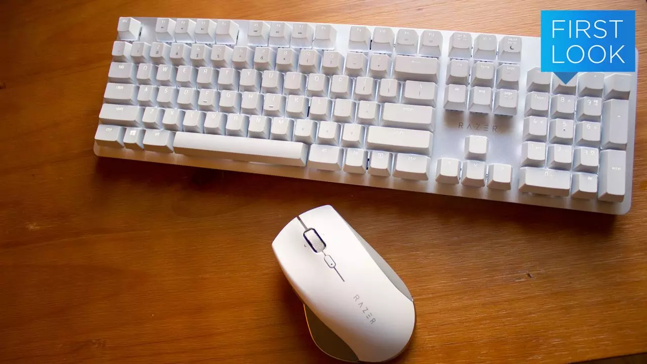 Razer-en Productivity Keyboard and Mouse probatu nuen orain heldua naizelako