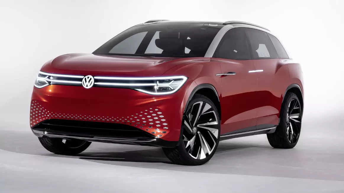 Ang Volkswagen ID.6 ay ang VW's Bigger, Uglier EV SUV