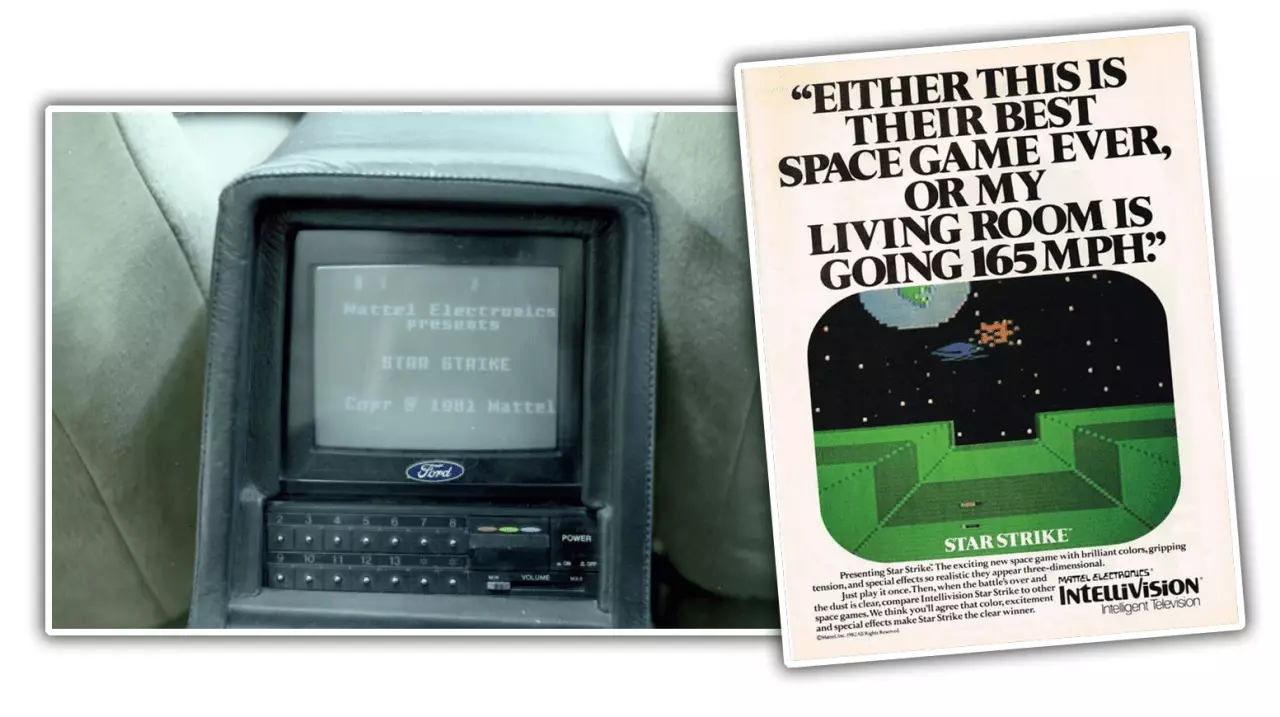 Ang 1982 Concept Car ng Ford ay May Pre-GPS SatNav At Ang Unang Pinagsamang Video Game Console