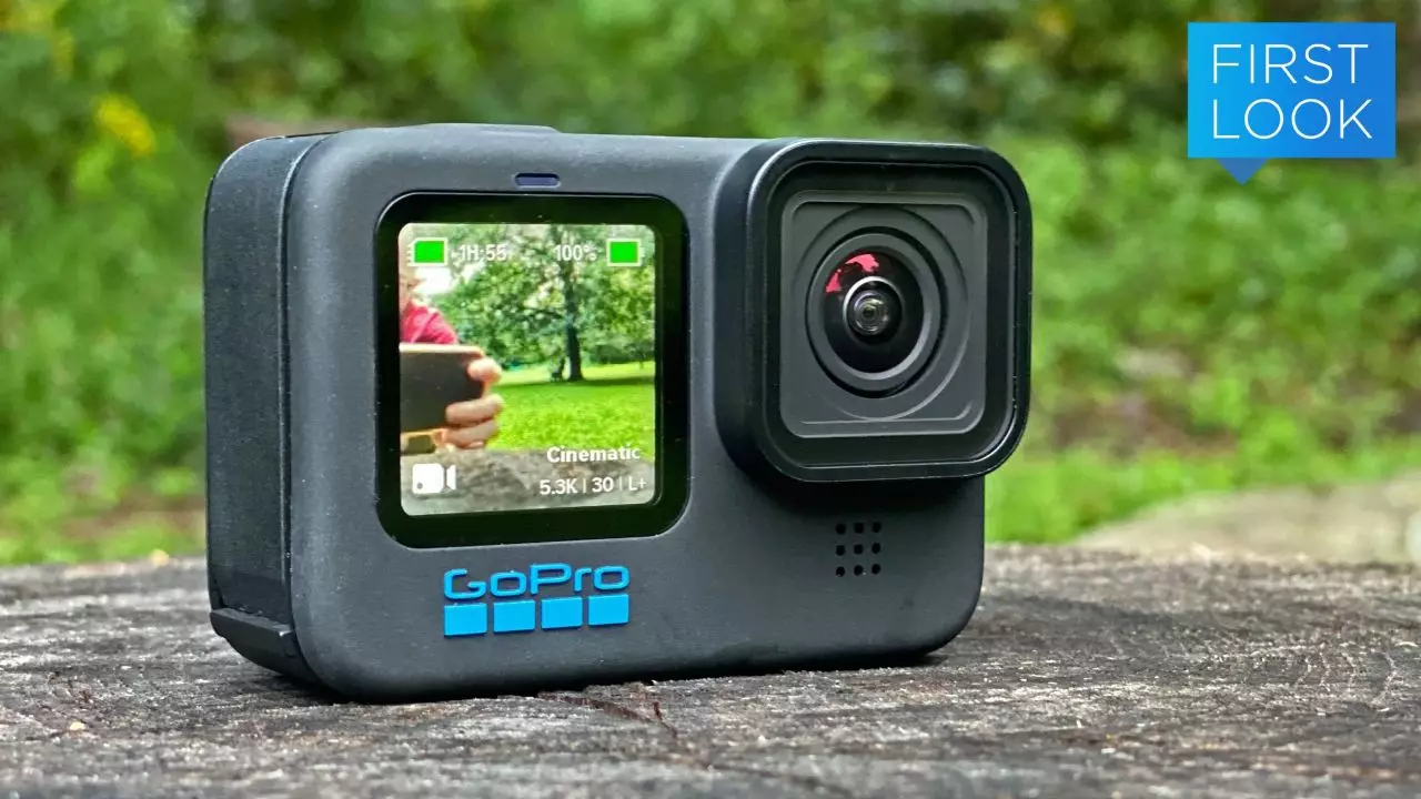 GoPro's Hero10 Black Ke Sebata se Boreleli se nang le Moloto o Boreleli