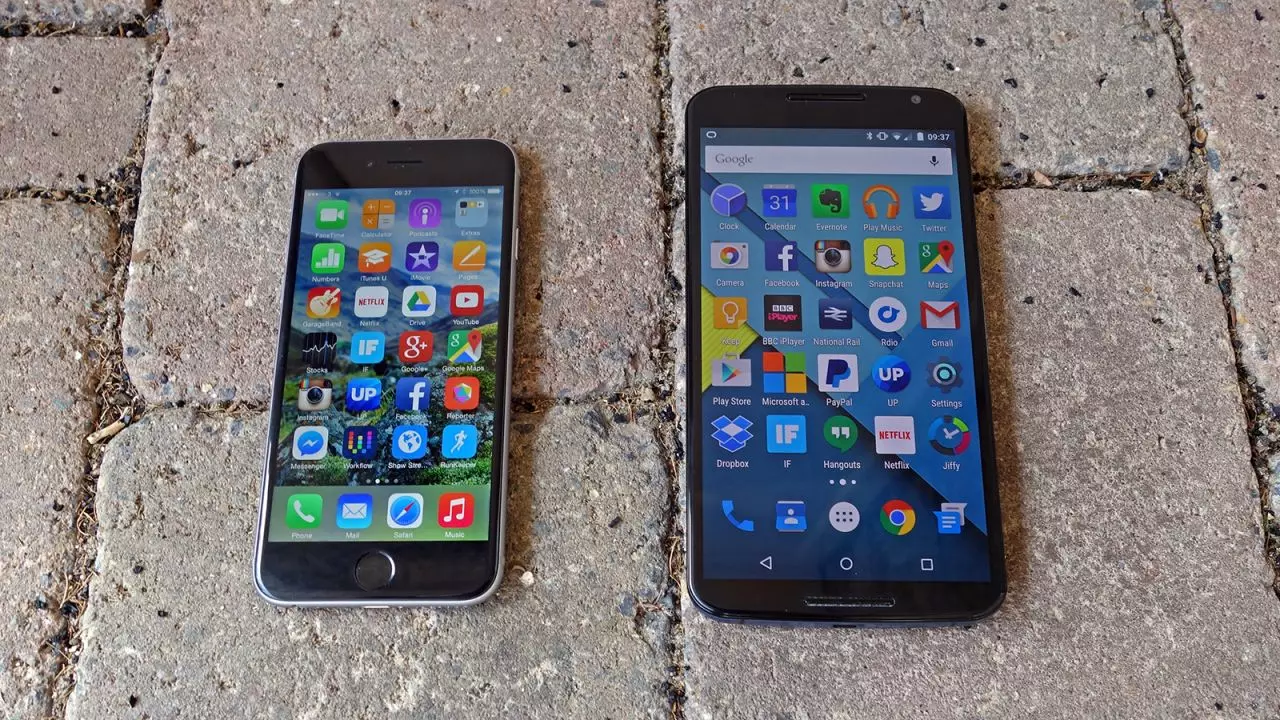 iOS против Андроид: издание за 2015 година
