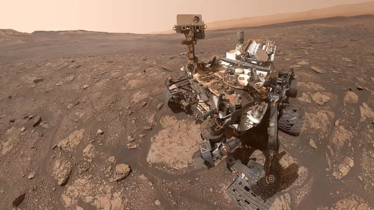 Ang Curiosity rover ng NASA sa Mars. (Larawan: NASA/JPL-Caltech/MSSS)