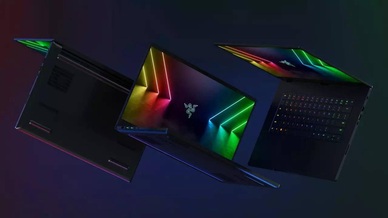 Тасвир: ноутбукҳои Razer ces 2022