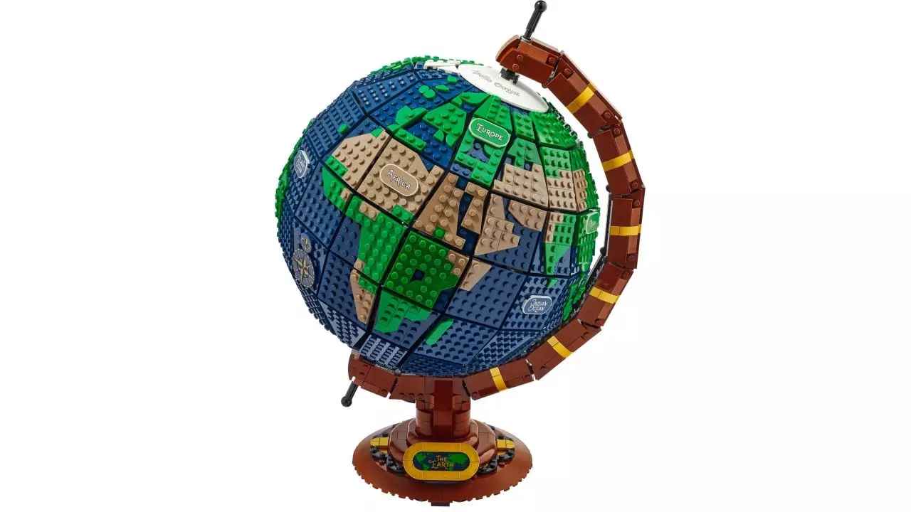 Lego's Spinning 3D Globe is in oare oertsjûgjende reden foar folwoeksenen om troch te spyljen mei plestikstiennen