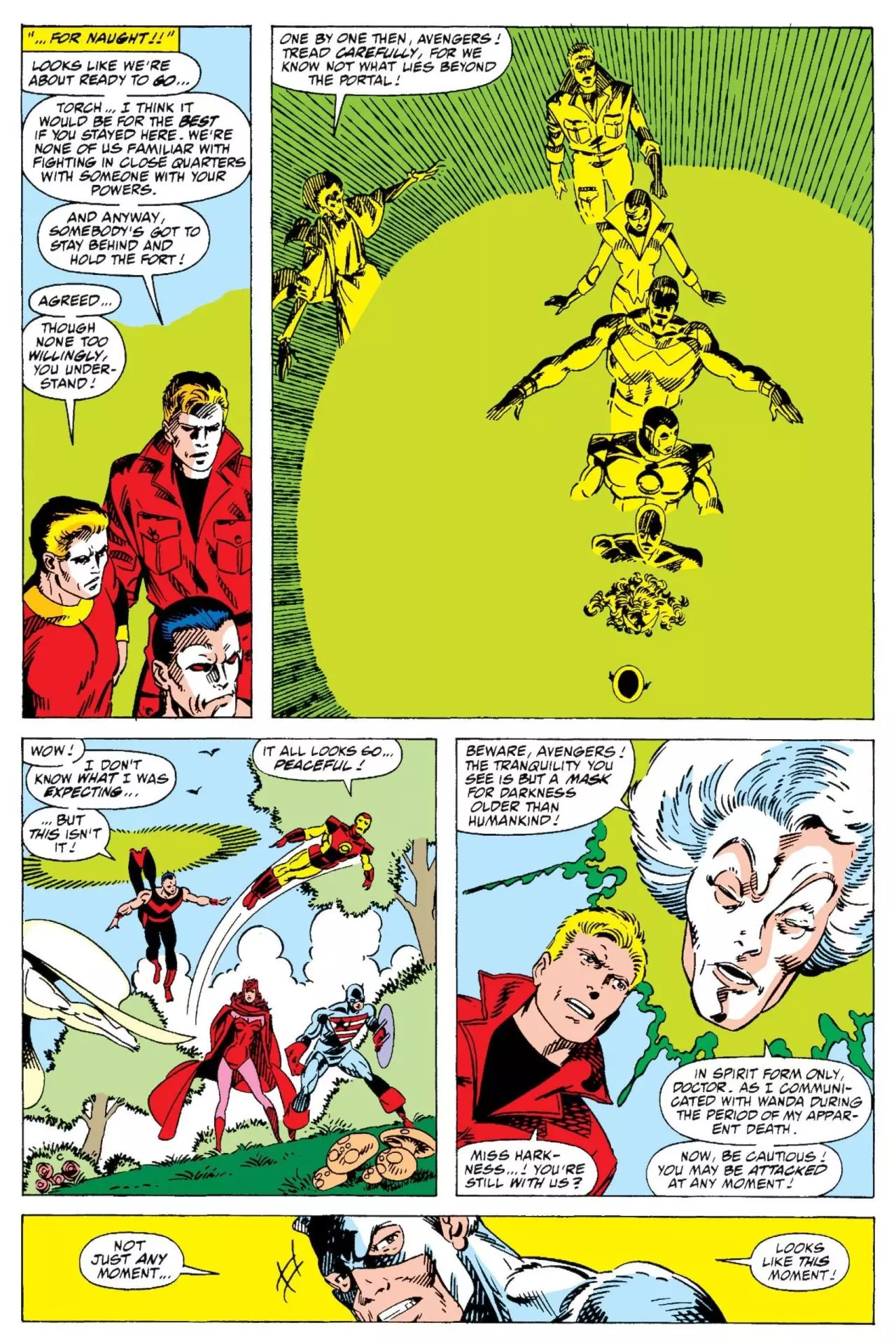 West Coast Avengers mus nrhiav Billy thiab Tommy. (Duab: Mike Machlan, Bill Oakley, Bob Sharen / Marvel)