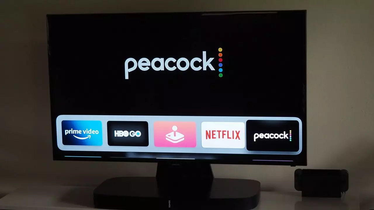 ດຽວນີ້ Peacock ສາມາດດາວໂຫລດໄດ້ໃນ Apple TV.