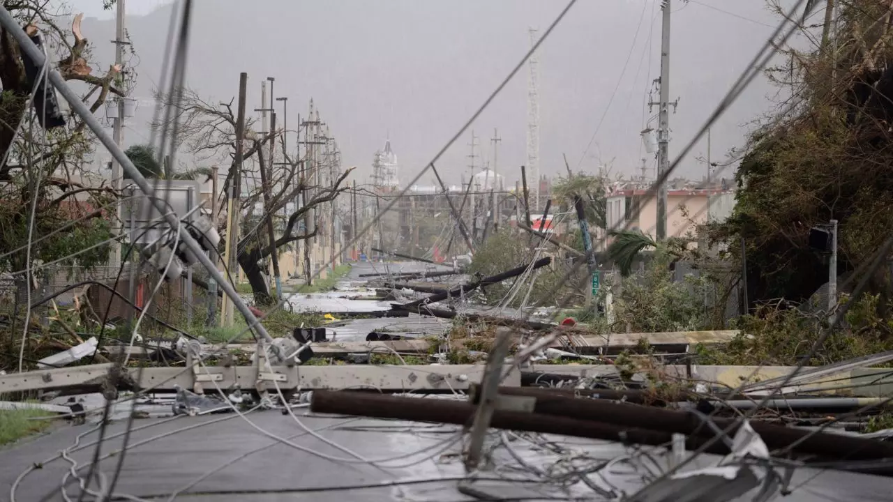 Uraganas Maria visiškai nuniokojo Puerto Riką