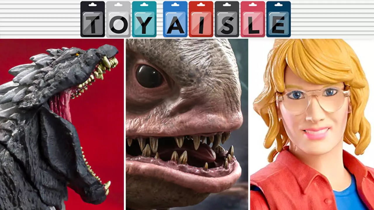 El Rey de los Monstruos y la Reina de Jurassic Park son los mejores juguetes de la semana