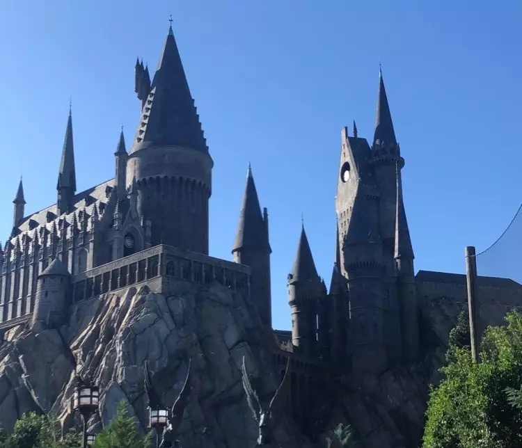 Harry Potter ride universalios studijos