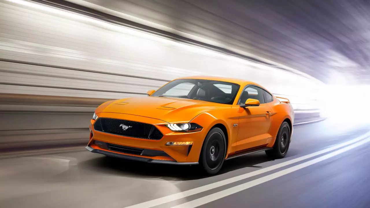 De Ford Mustang van 2018 kan in het donker zien