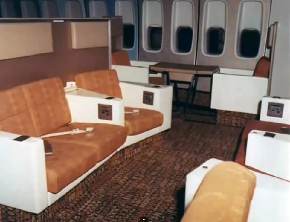 Putovanje Boeingom 747 1970-ih bilo je prokleto sjajno