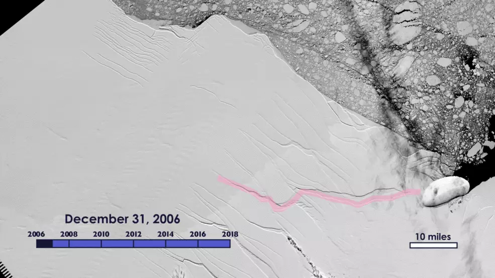 Antarctica Kawai Ta Yi Ton Tiriliyan Daya Kan Kankara A Cikin Tekun