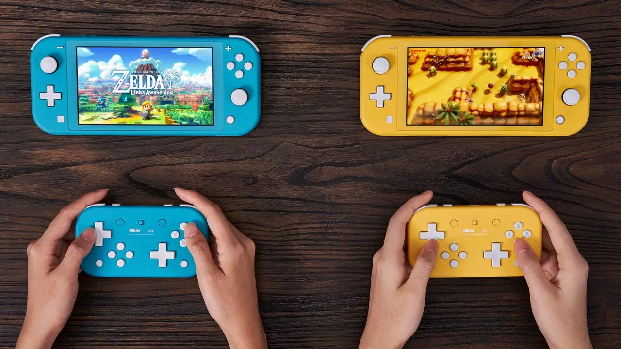 „Switch Lite“ dabar turi tinkamą ir vienodai kompaktišką belaidį valdiklį