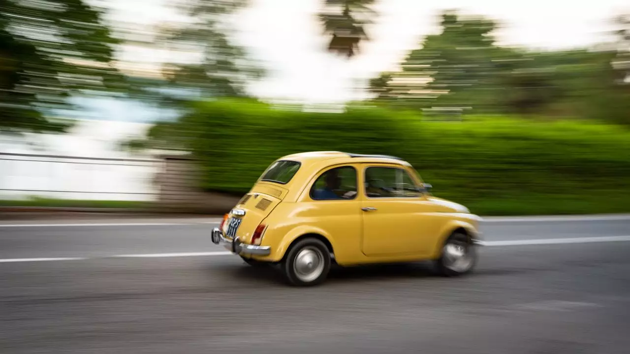 Conduire dans le nord de l'Italie est aussi stressant que beau