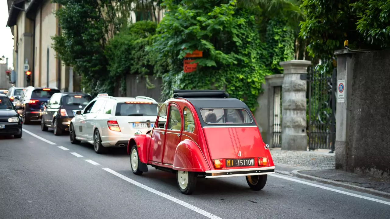 Vožnja po severni Italiji je tako stresna kot lepa