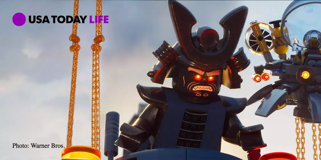 Ninjas sib sau ua ke hauv cov duab tshiab los ntawm LEGO Ninjago Movie