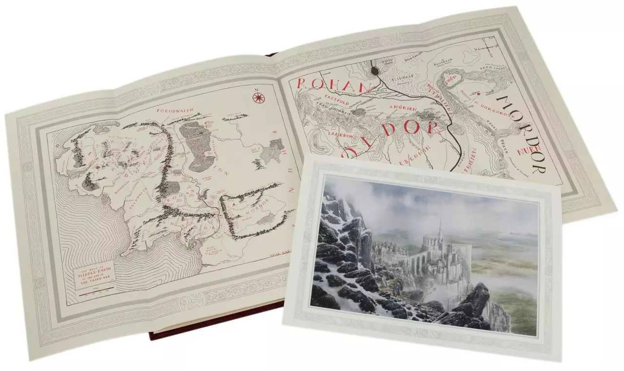 Ishusho: © Alan Lee kubitabo bya Folio Society ya J.R.R. Umwami w'impeta ya Tolkien.