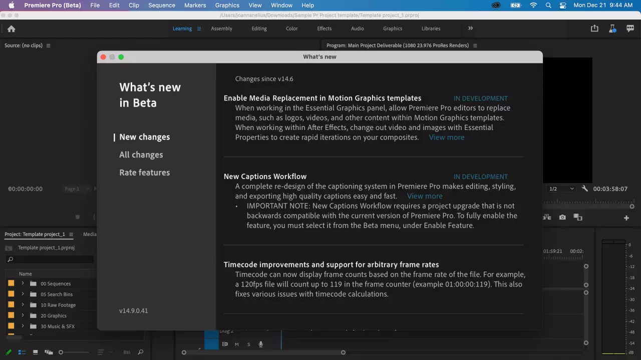 Adobe только что выпустила бета-версию Premiere Pro для MacBook M1 от Apple