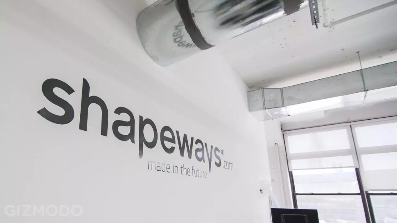 Shapeways အတွင်း၊ အနာဂတ်၏ 3D-ပုံနှိပ်စက်ရုံ