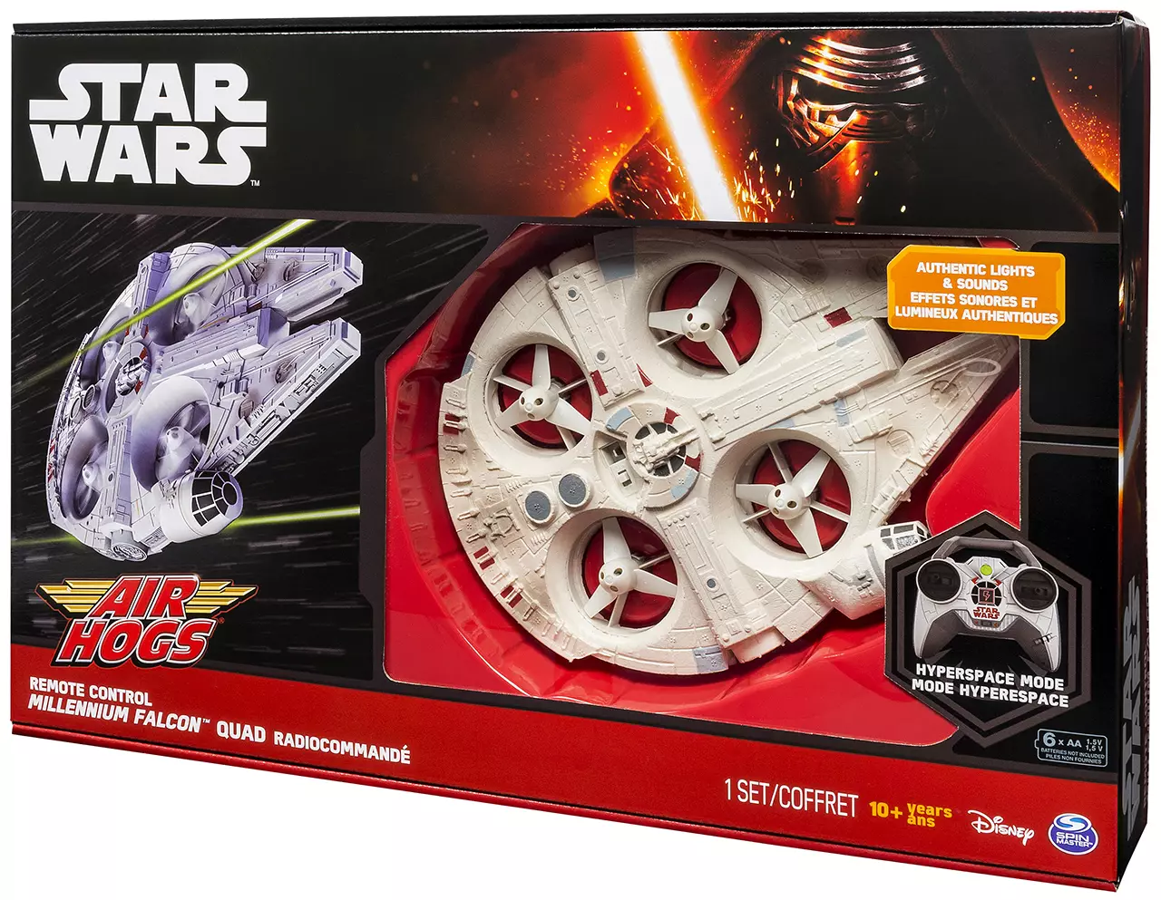 Vous pouvez enfin piloter votre propre Millennium Falcon et X-Wing volants