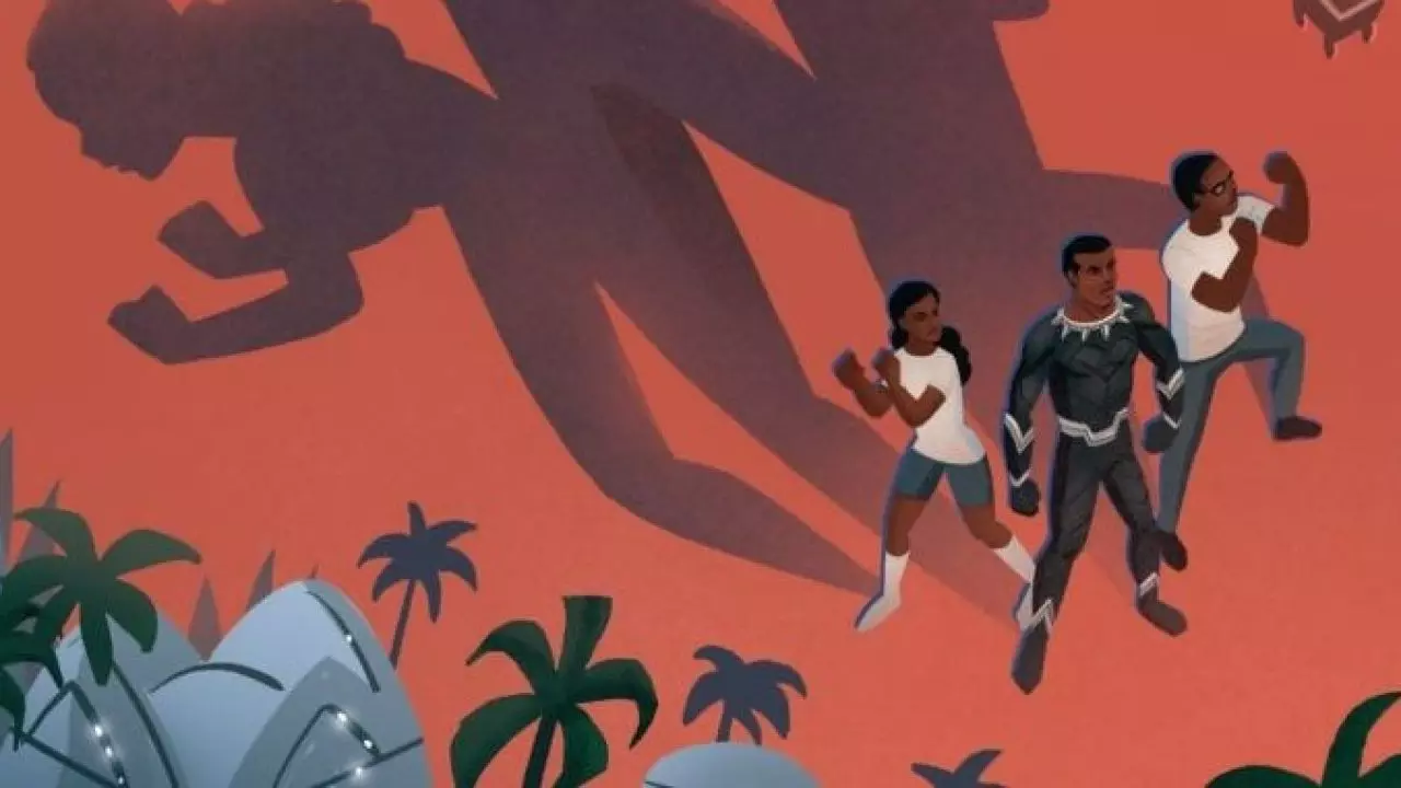 Marvel's New Black Panther YA Book හි තරුණ T'Challa ඇමරිකාවට පැමිණෙන අයුරු දකී
