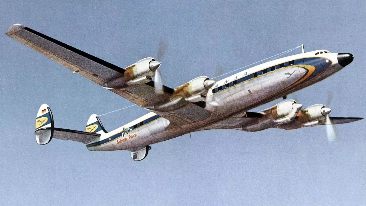 27 Liveje elegante të avionëve nga e kaluara