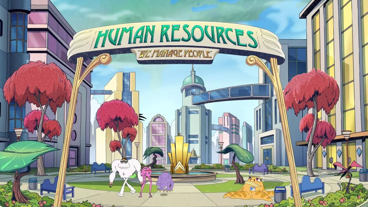 Big Mouth Spinoff Human Resources atklāj savu zvērīgo balsi