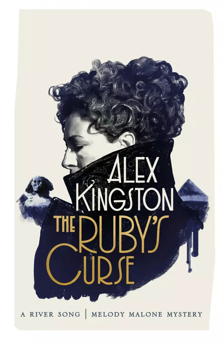 Alex Kingston 的《紅寶石詛咒》（圖片來源：BBC Books）