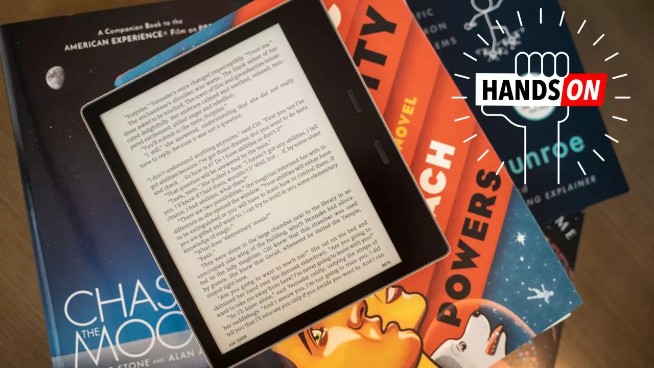 Amazon's New Kindle Oasis: ඇස්වලට පහසුයි, මුදල් පසුම්බියේ තවමත් වේදනාවක්