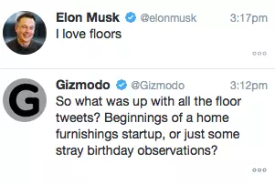 Exklusiv: Elon Musk erklärt Lusty Floor Tweets