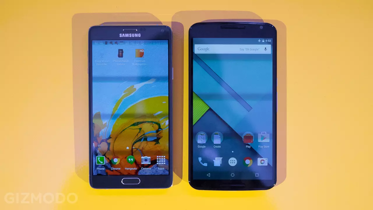 Nexus 6 Hands-On: ໃຫຍ່ຫຼາຍ, ງາມຫຼາຍ
