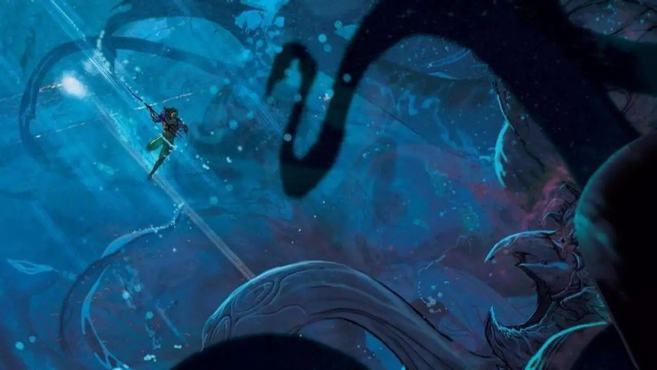 海王：仙女座将 DC 的国王置于深海科幻恐怖片中