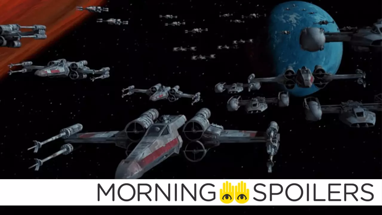 Les premières images de l'émission télévisée Star Wars en direct taquinent un lieu familier