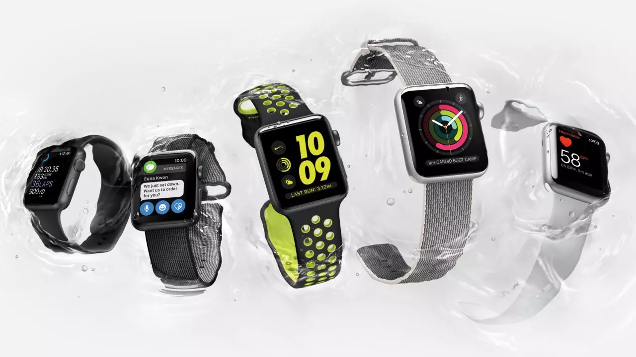 Apple Watch Series 2 jẹ 'Swimproof'