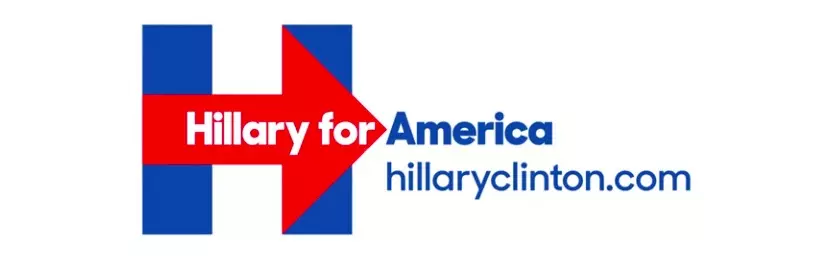 Den långa spetsiga historien bakom Hillarys briljanta logotyp