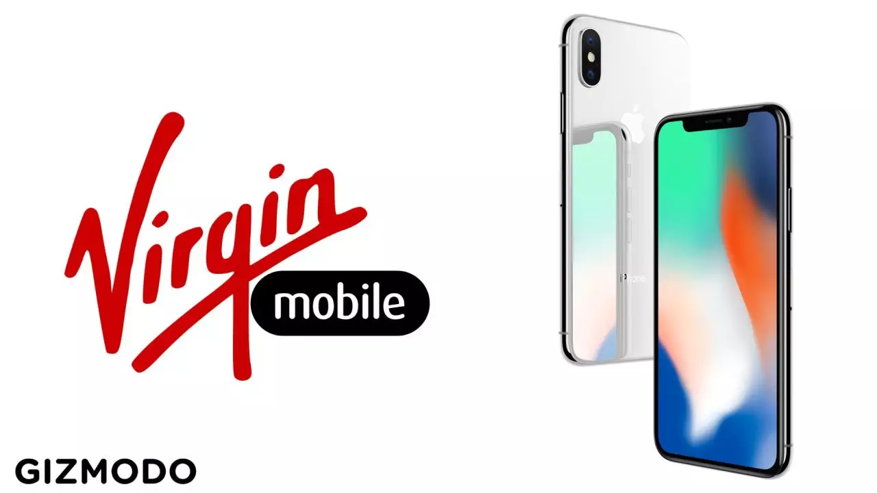 នេះជាតម្លៃគម្រោងរបស់ Virgin Mobile សម្រាប់ iPhone X
