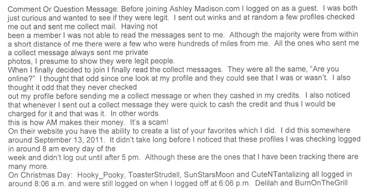 Làm thế nào Ashley Madison giấu được Fembot của nó khỏi người dùng và điều tra viên