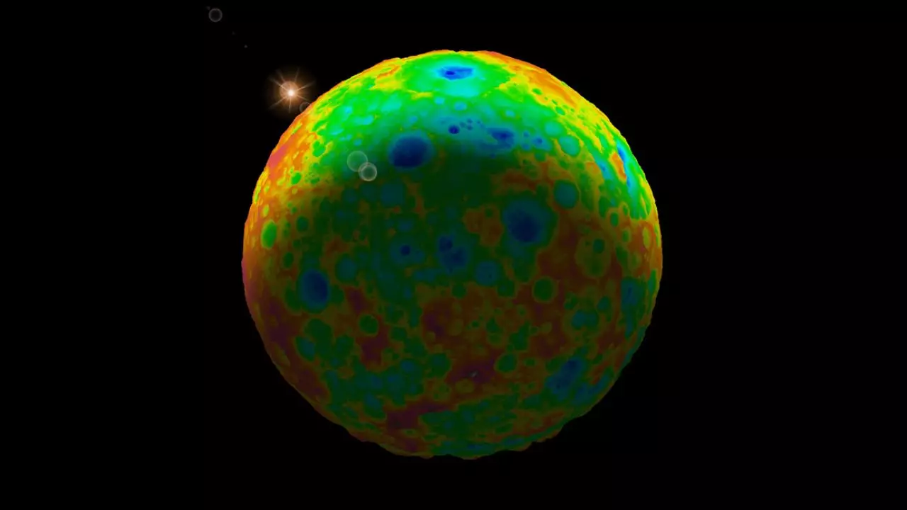Ceva șterge craterele de pe Ceres