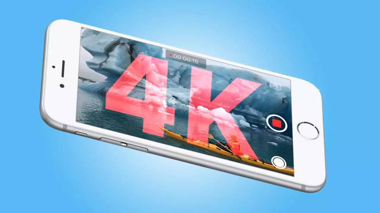 4K-fideo op 'e iPhone 6s is de takomst, en gjinien sil skele