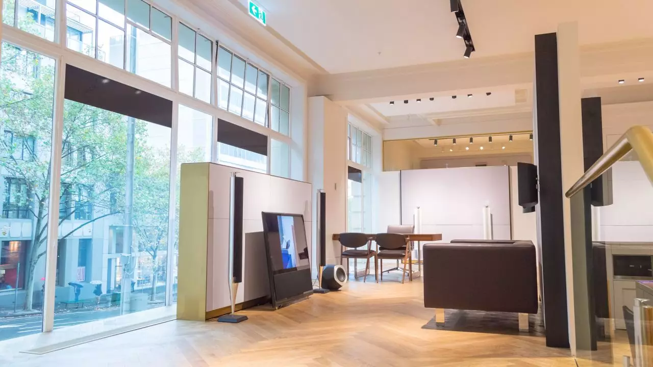 A nova loja principal da Bang & Olufsen em Melbourne é uma experiência sensorial