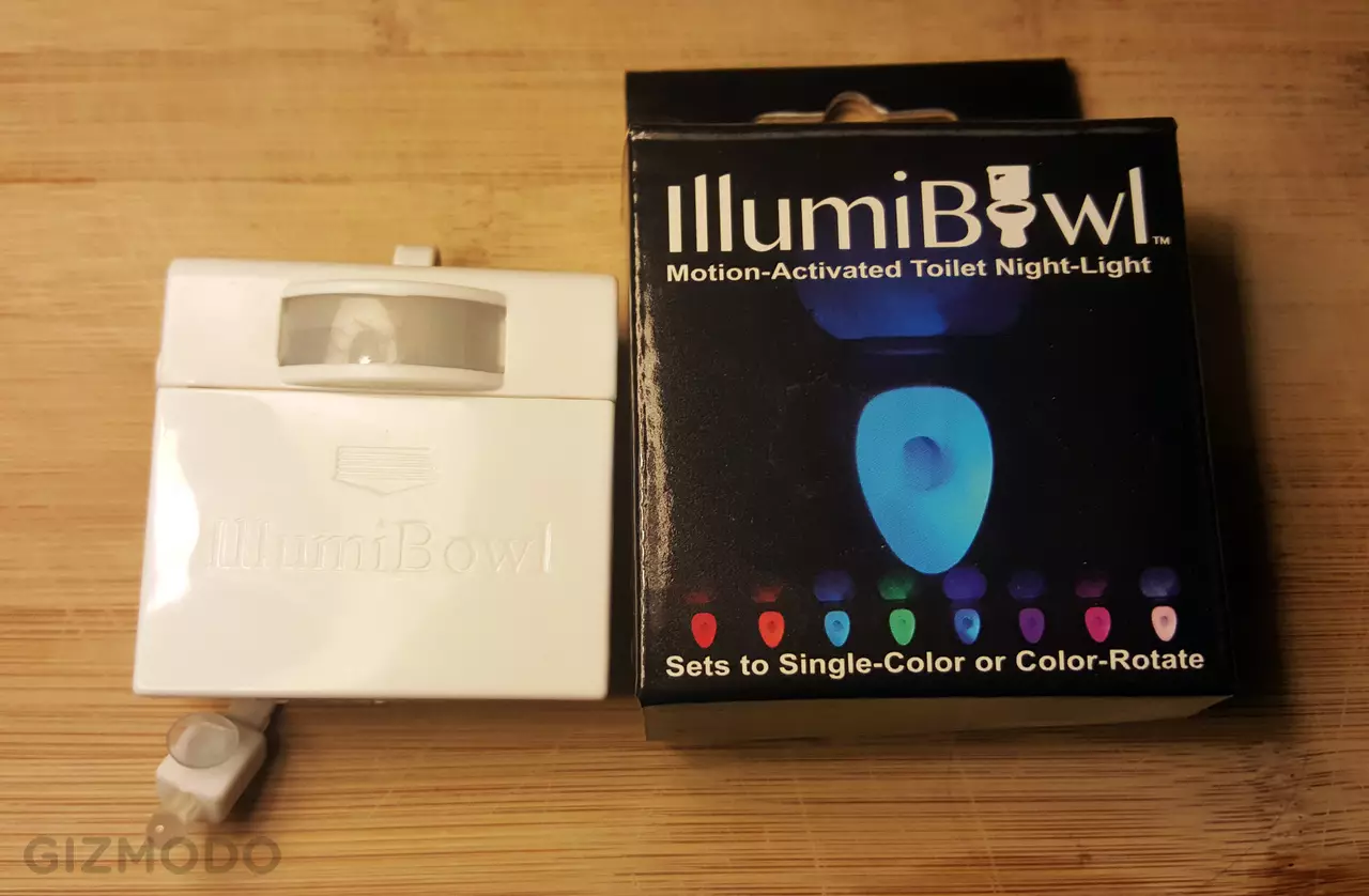 Illumibowl is the Toilet Nightlight اسان سڀني کي اميد هئي ته اهو هوندو