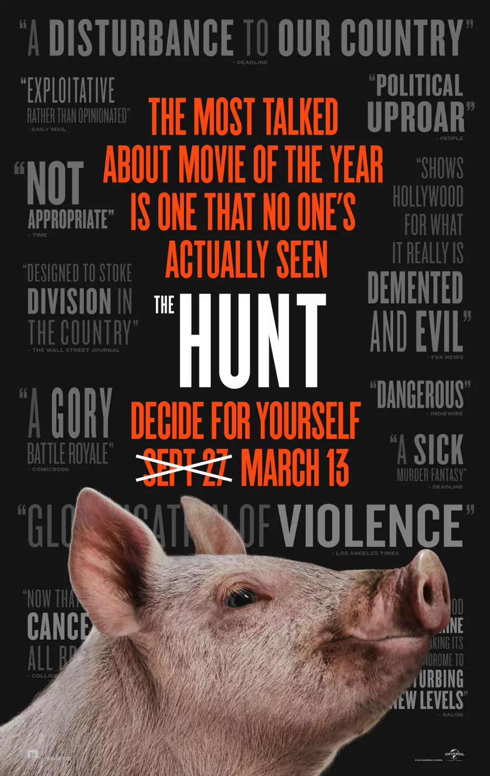 Tarikh Tayangan dan Treler Baharu The Hunt: Filem Kontroversial Kembali