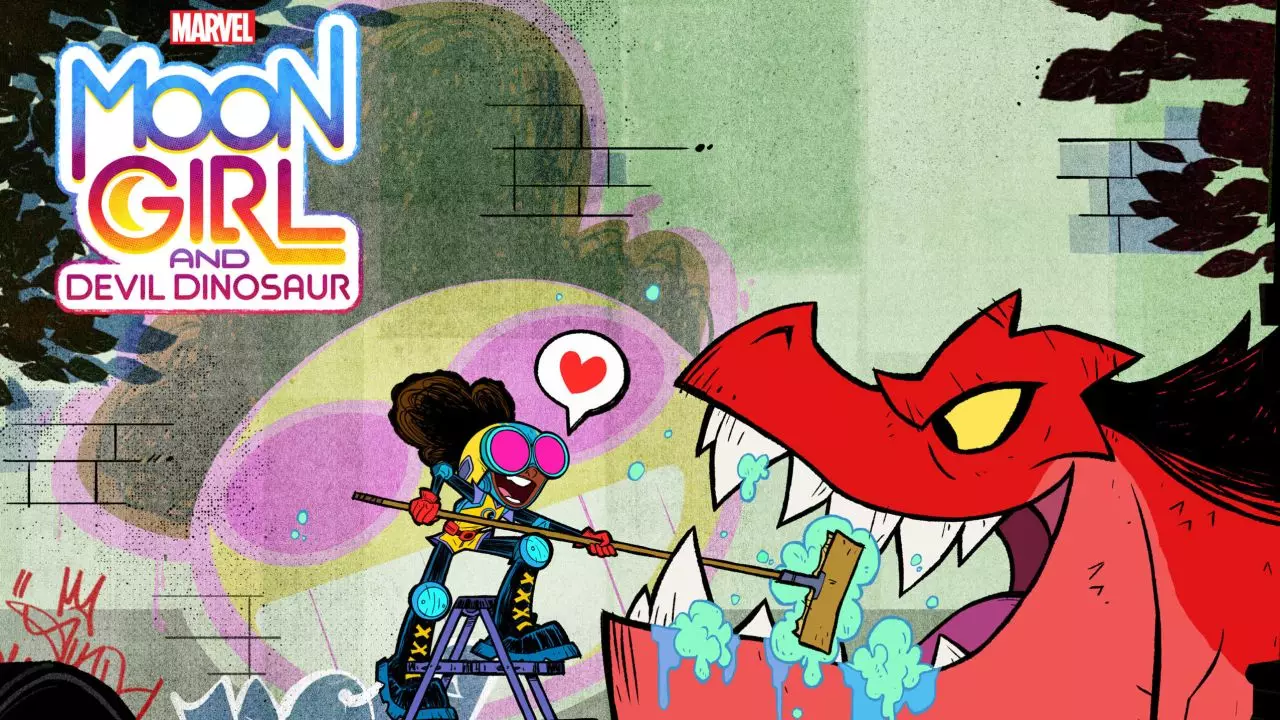 The Moon Girl a Devil Dinosaur Cartoon právě mají skvělé hlasové obsazení a překvapivou Marvel postavu