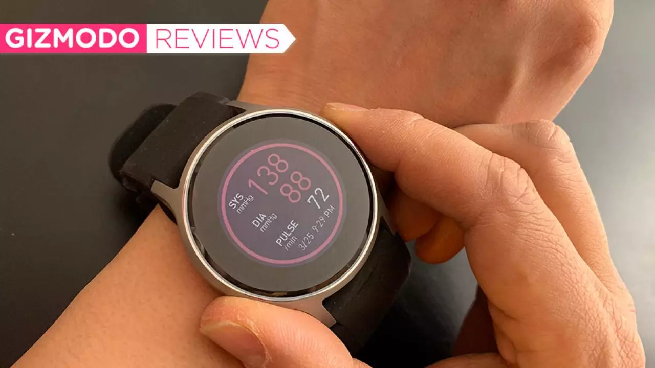 De earste smartwatch om jo bloeddruk te lêzen is in lelijk wûnder