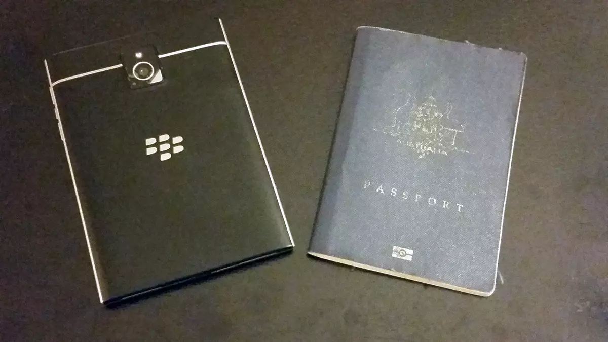 Passaporte Blackberry: Australiano Hands On