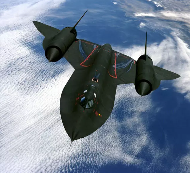 SR-71 Blackbird je danes prvič poletel pred 50 leti